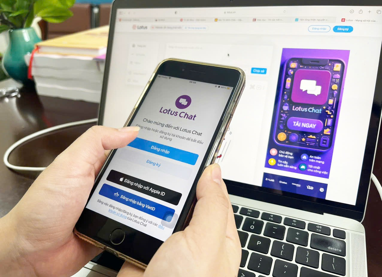 Ứng dụng nhắn tin Lotus Chat tích hợp AI, dẫn đầu bảng xếp hạng App ...