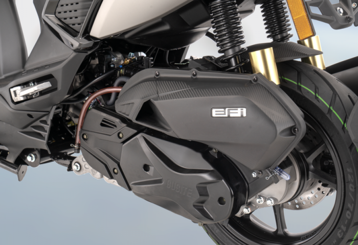 Gusite GU-150ST: Xe tay ga có vẻ ngoài hầm hố mang dáng dấp robot | Báo Gia Lai điện tử