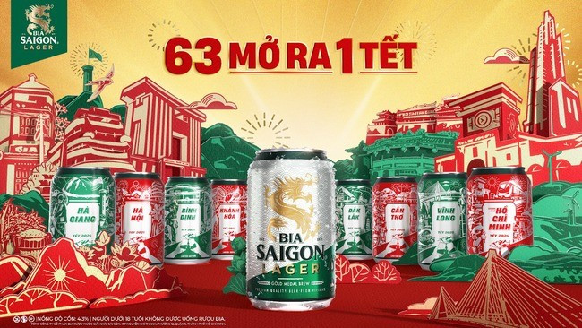 Giải mã thiết kế đặc biệt của Thùng Bia Saigon Lager phiên bản giới hạn ...