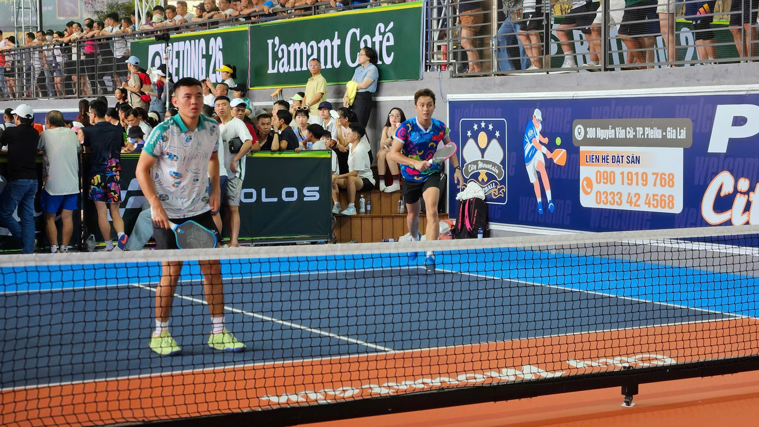 Hơn 500 tay vợt tranh tài giải Pickleball Gia Lai mở rộng lần I năm 2025 tranh cúp L’amant Café