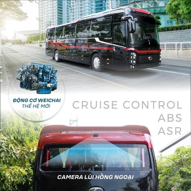 THACO Cruizer 120S 29 chỗ cao cấp - Xe bus mới của THACO | Báo Gia Lai ...