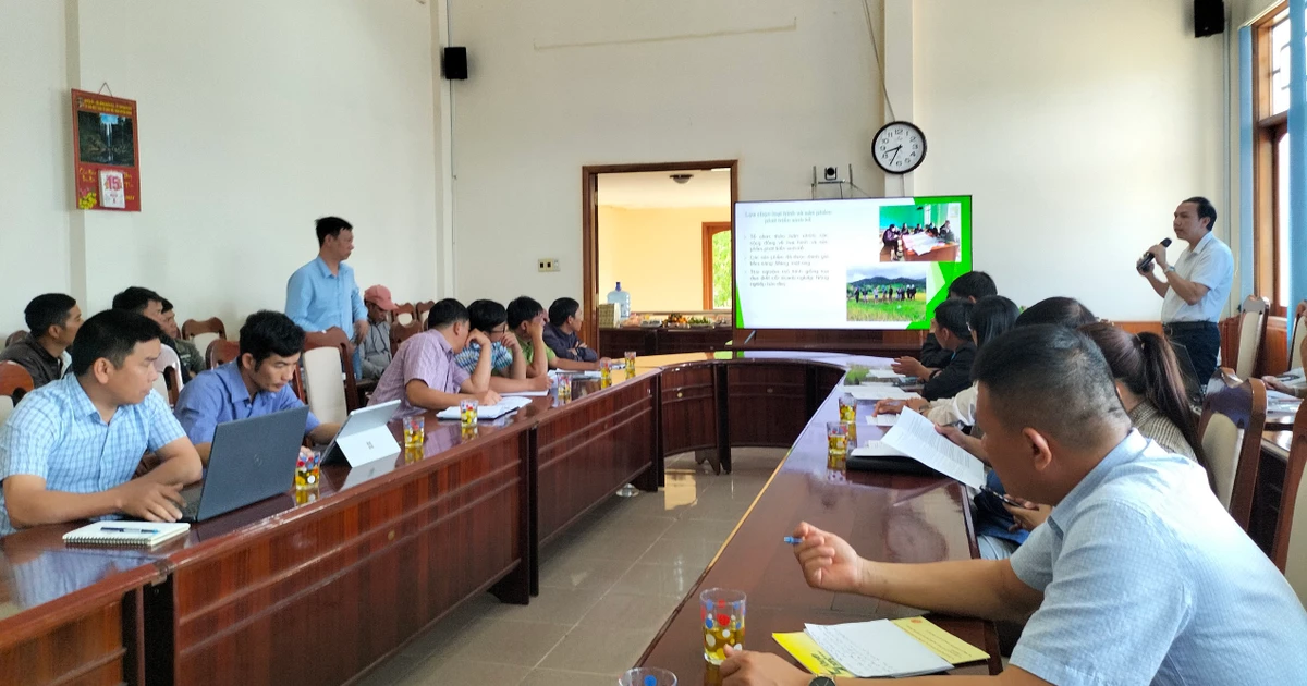 Dự GLA2 triển khai hoạt động năm 2024 tại huyện Kbang