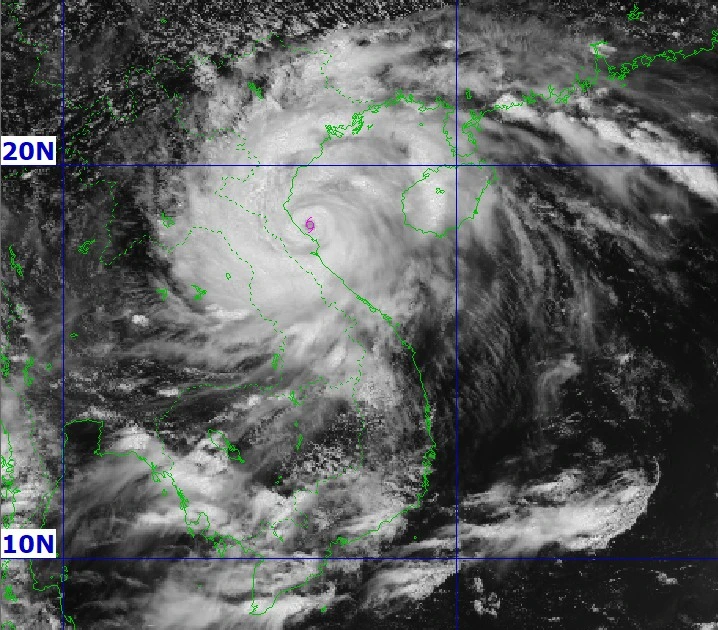 Bão số 5 giật cấp 13 đổ bộ Nghệ An lúc 16-19h | Báo Gia Lai điện tử