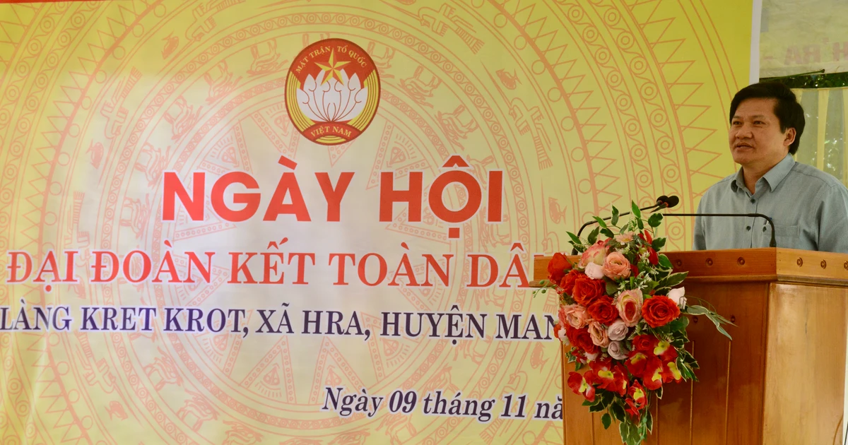 Phó Chủ tịch Thường trực HĐND tỉnh Gia Lai dự Ngày hội Đại đoàn kết ...