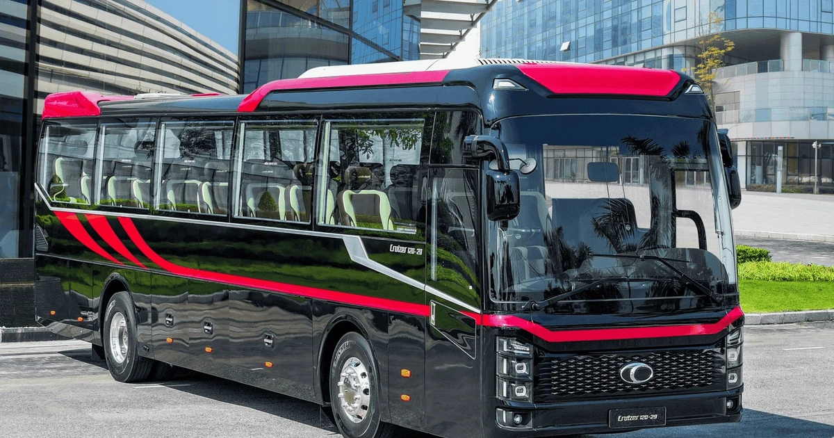 THACO Cruizer 120S 29 chỗ cao cấp - Xe bus mới của THACO | Báo Gia Lai ...