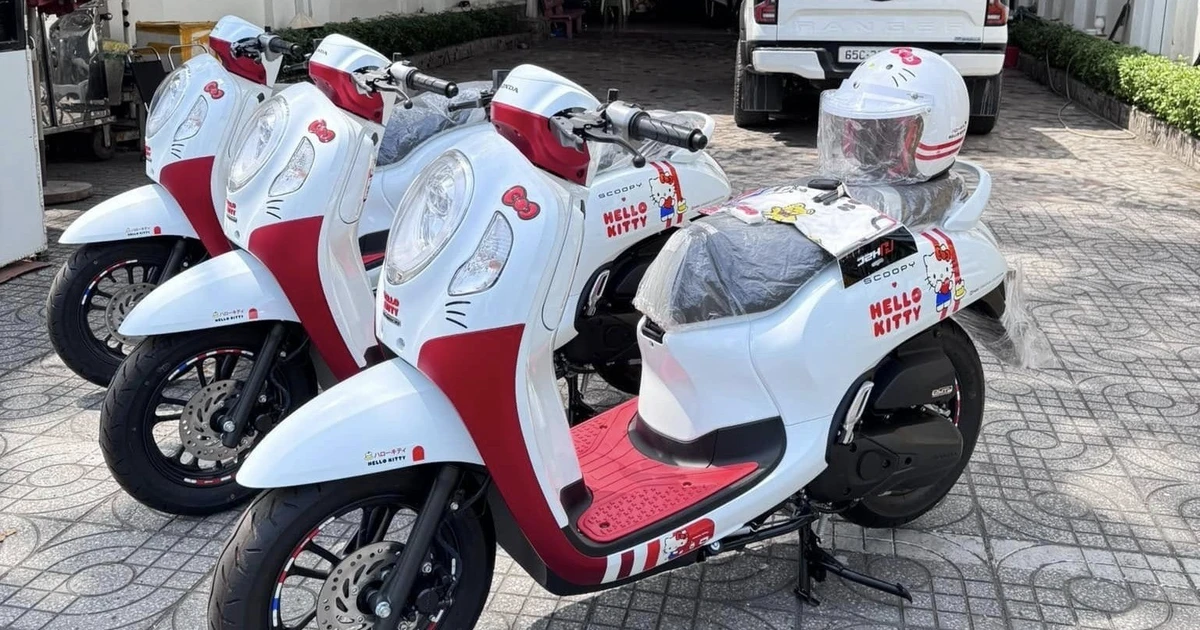 Honda Scoopy Hello Kitty về Việt Nam, giá gần 90 triệu đồng | Báo Gia ...