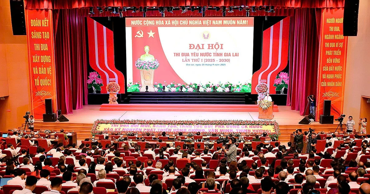 Gia Lai long trọng tổ chức Đại hội Thi đua yêu nước lần thứ I | Báo Gia ...