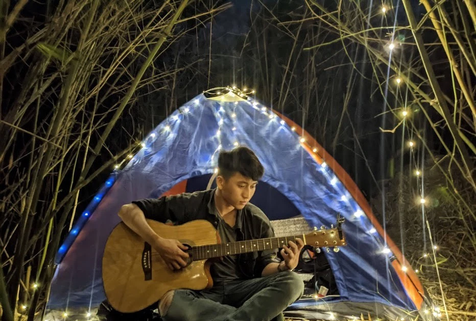 Cắm trại đón mùa xuân | Báo Gia Lai điện tử