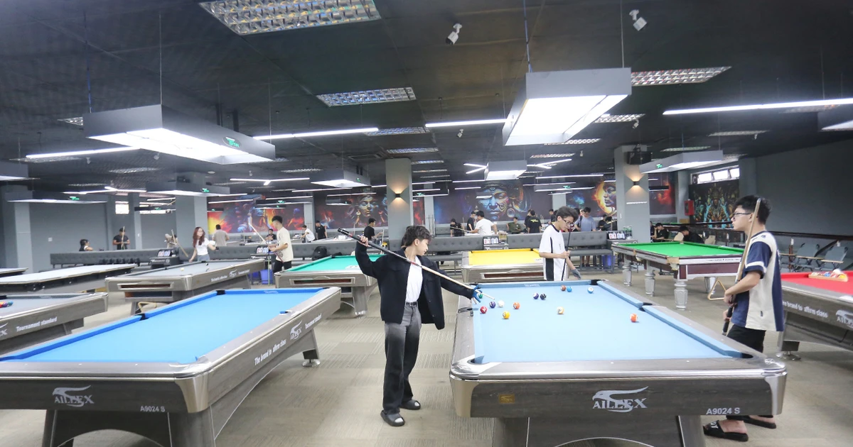 Sôi động phong trào billiards pool ở phố núi | Báo Gia Lai điện tử