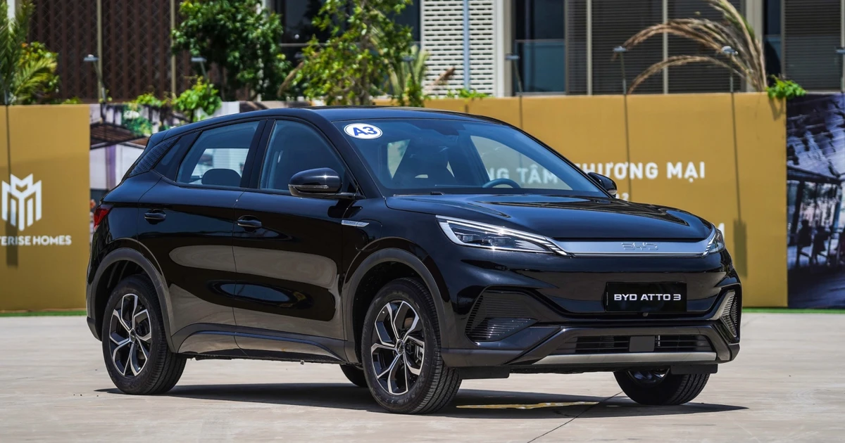 Giá xe BYD Atto 3 mới nhất tháng 7-2024 | Báo Gia Lai điện tử
