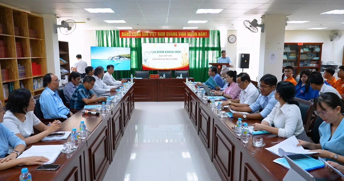 Tọa đàm khoa học Bác Hồ với văn hóa Hùng Vương