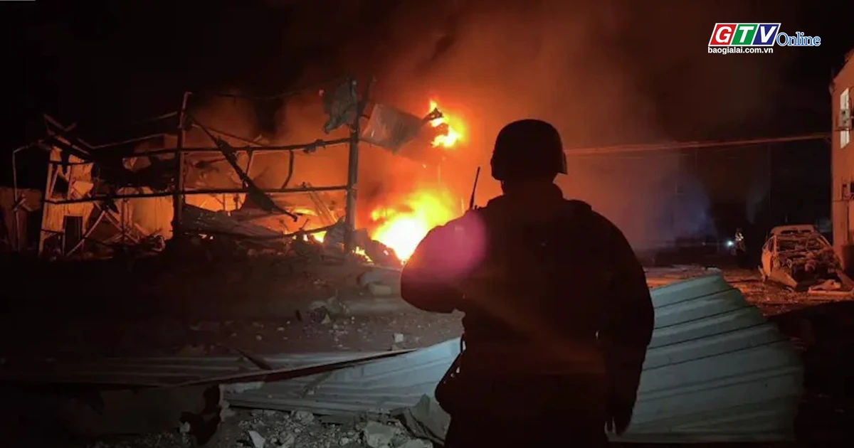 Nga tấn công Ukraine bằng UAV và tên lửa mới nhất | Báo Gia Lai điện tử