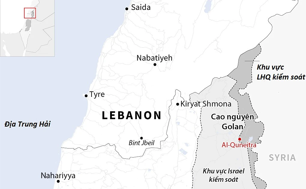 Ai Cập lên tiếng phản đối Israel đưa quân đến cao nguyên Golan | Báo ...