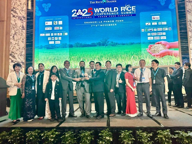 Vietnam's ST25 rice honored as the world's best rice for the third time