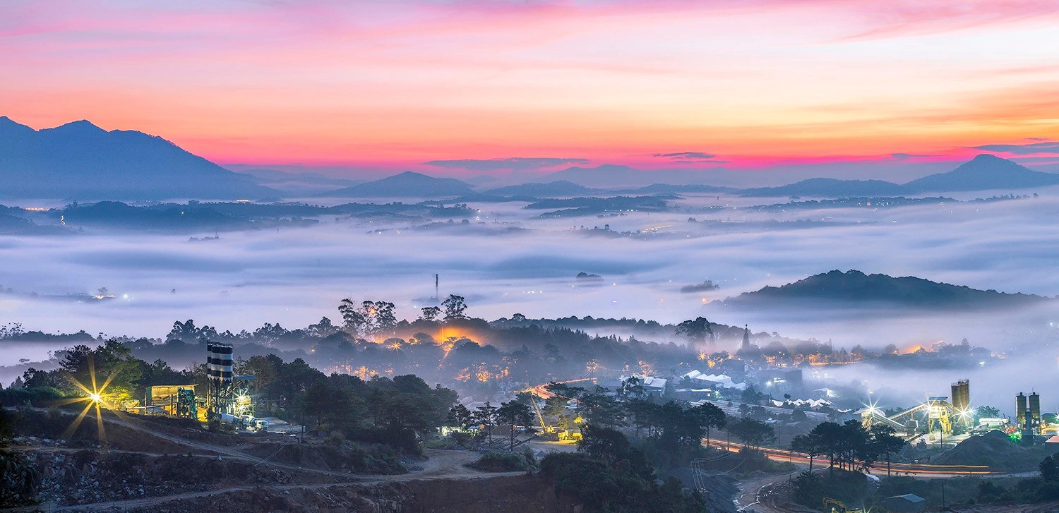 Далат — место, где можно увидеть самый красивый восход солнца в мире.